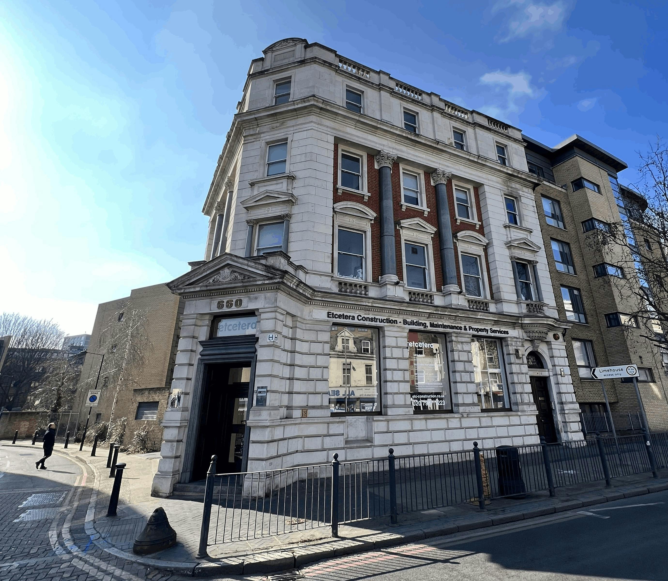 Bank Chambers, 660-664 Commercial Road, London, Education / Health ...