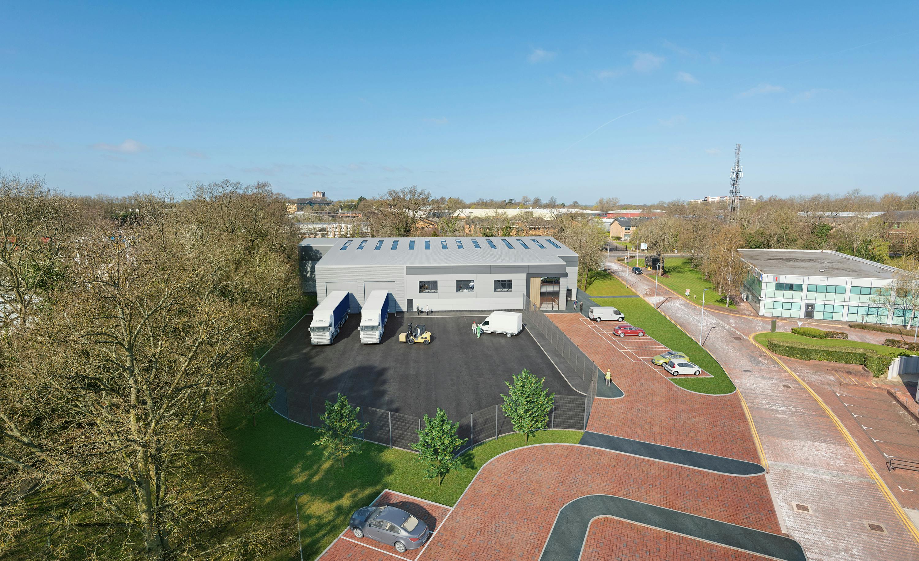 Intec Business Park, Basingstoke, Basingstoke, Industrial, To Let - DTRE
