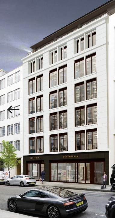 46 Berners Street, London, Office, To Let