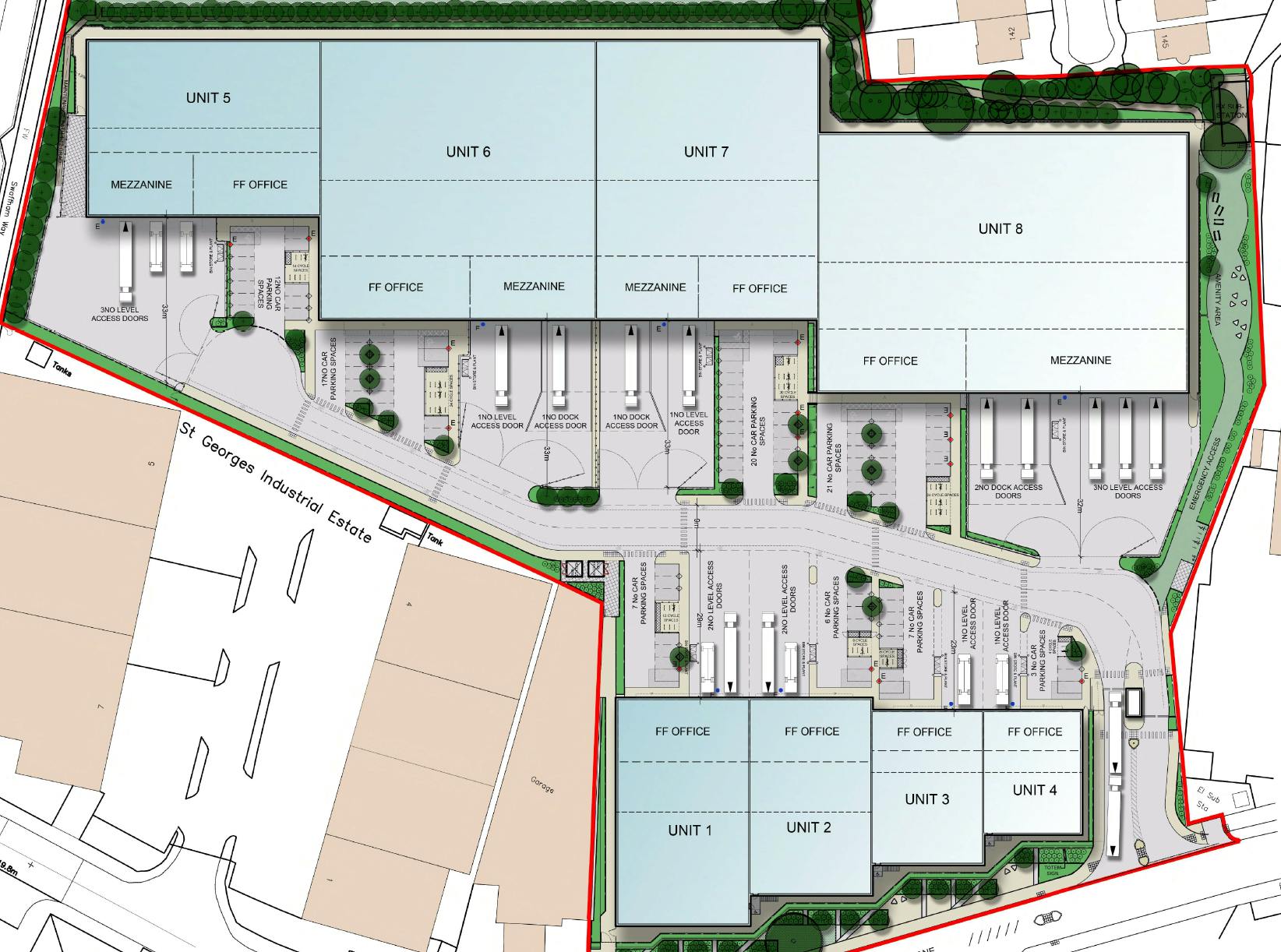 Segro Park Tottenham, 555 White Hart Lane, Tottenham, Industrial, To ...