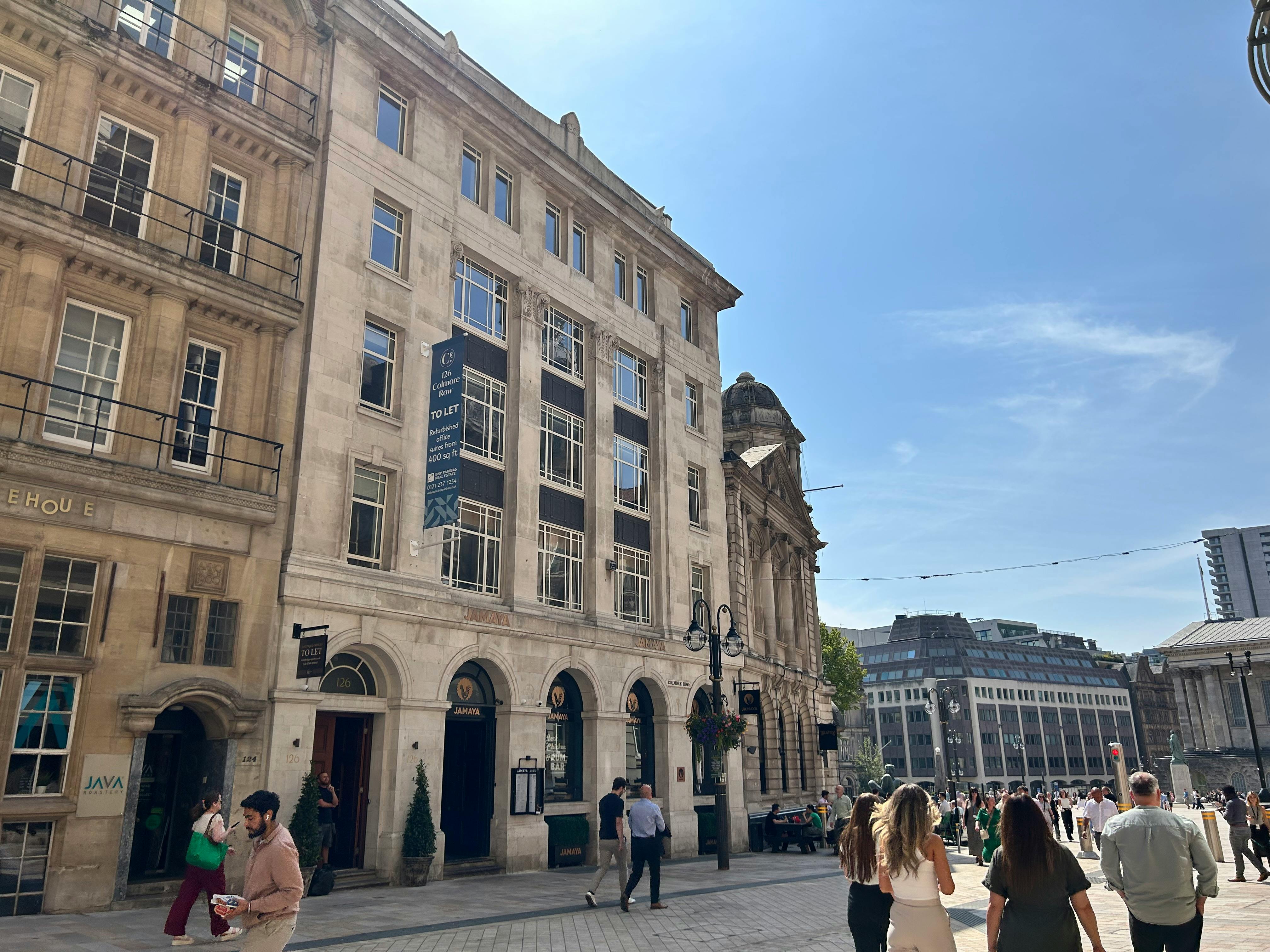 126 Colmore Row, Birmingham, Offices, To Let - RP Capital Advisors