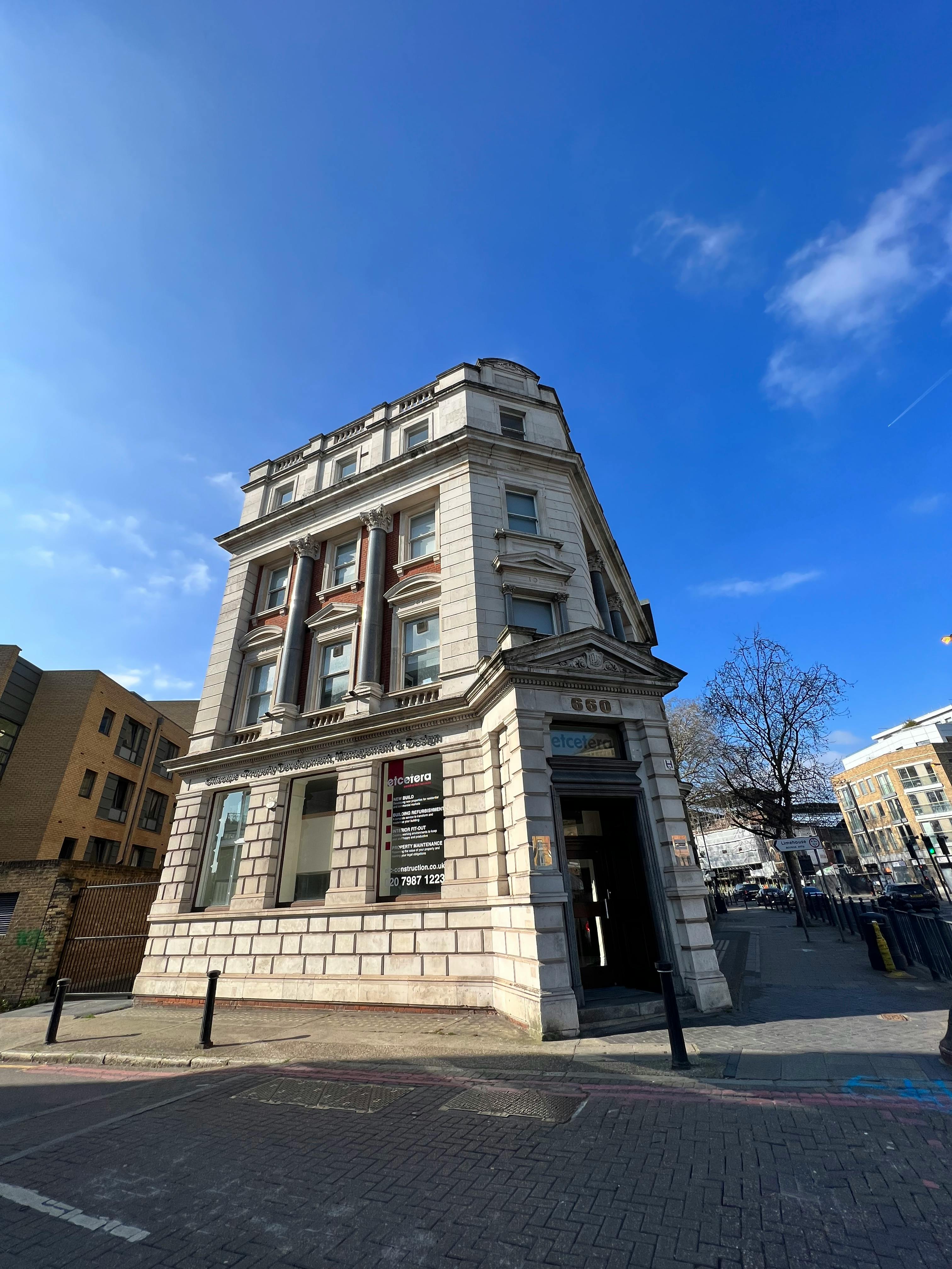Bank Chambers, 660-664 Commercial Road, London, Education / Health ...