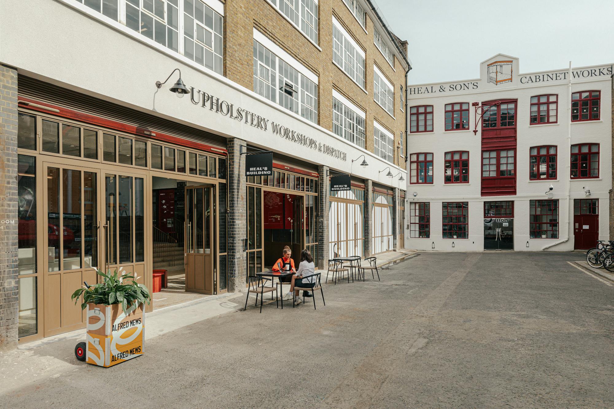 The Heals Building 1 Alfred Mews, London, W1T 4TB available to rent via ...