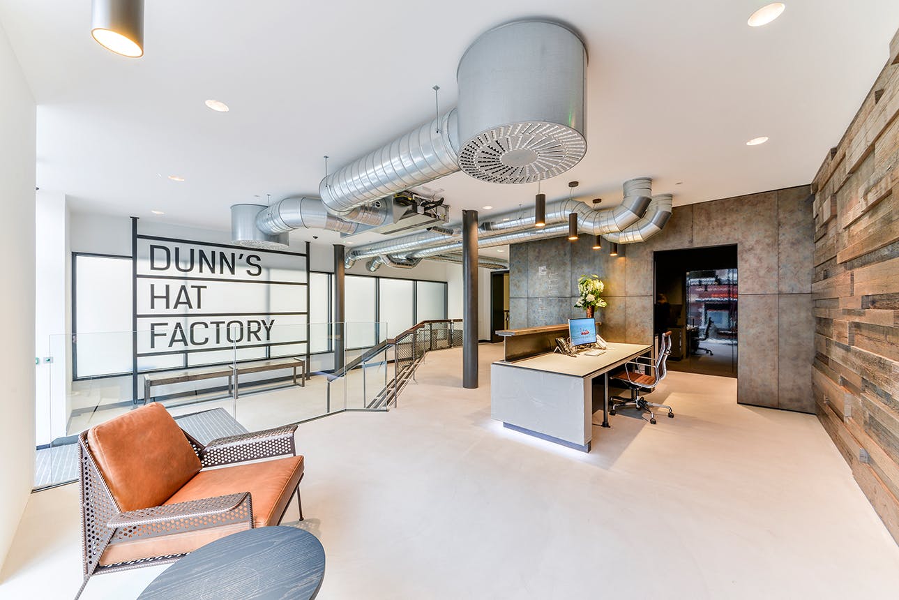 Dunn's Hat Factory, London, Office, To Let - Bluebook