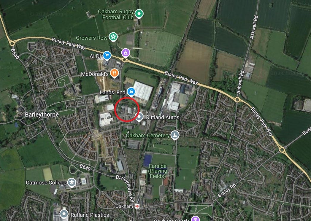8, 14 and 14a Pillings Road, Factory and Office Premises, Oakham ...