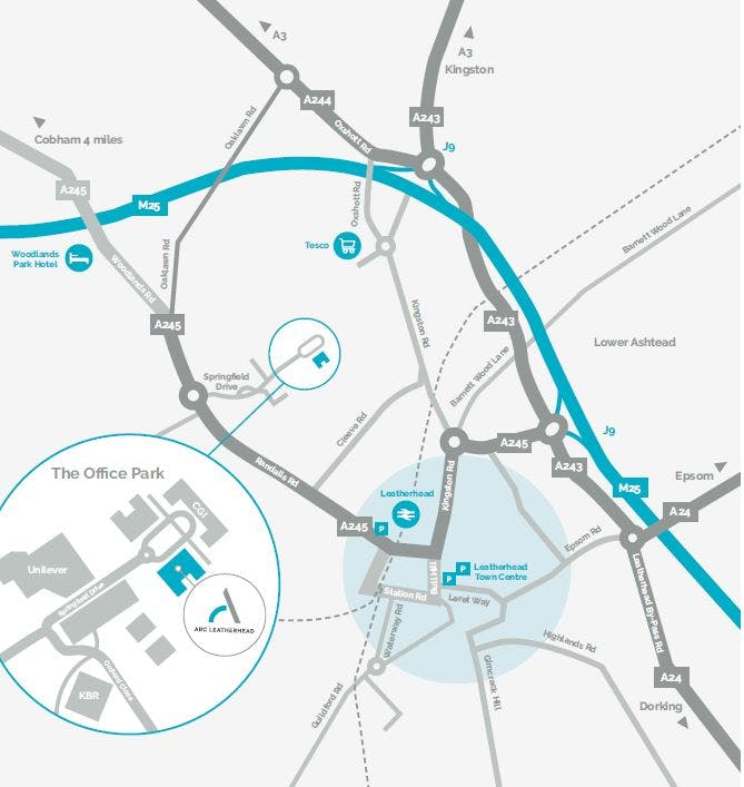 Arc Leatherhead The Office Park, Springfield Drive, Leatherhead ...